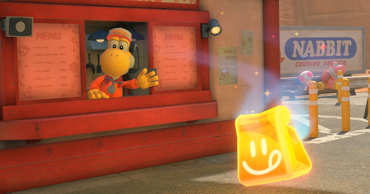 Dash Food Locais em Mario Kart World