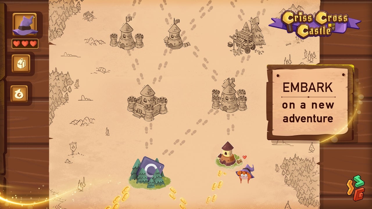 Desbloqueie a magia das palavras em Criss Cross Castle, agora
