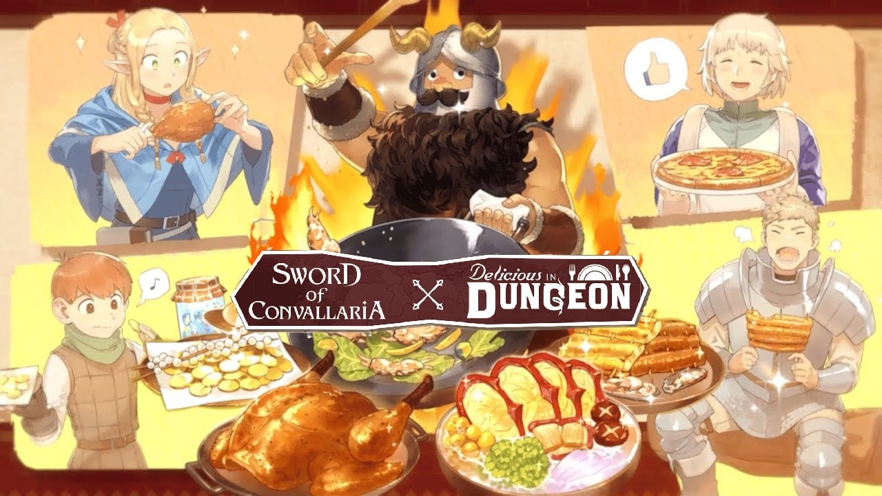 Sword of Connallaria x Delicious in Dungeon Crossover começa com ...