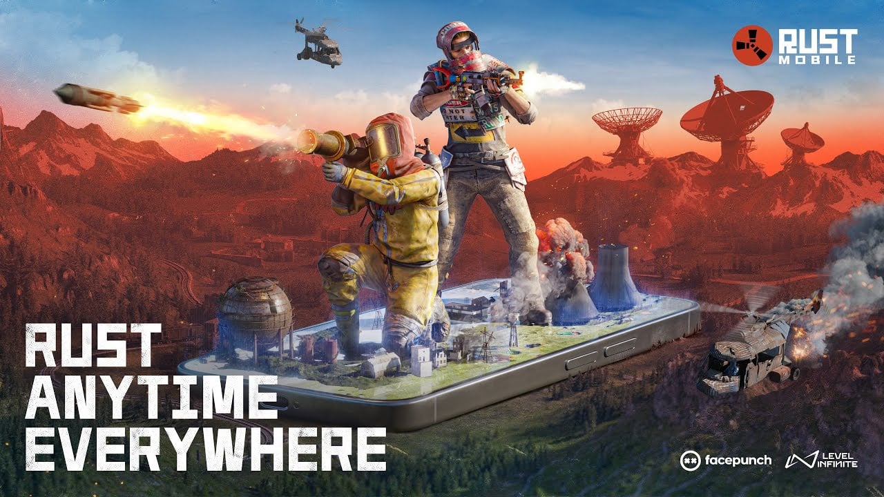 Hit PC Survival Game Rust está chegando ao celular, o novo trailer dá primeiro vislumbre